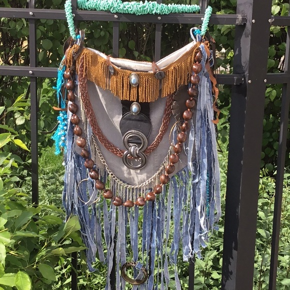 Bags | Custom Artisan Reconstructed Upcycled Boho Gypsy | Poshmark